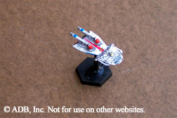 Federation Old Light Cruiser [0205] - $7.95 : Star Fleet Store ...